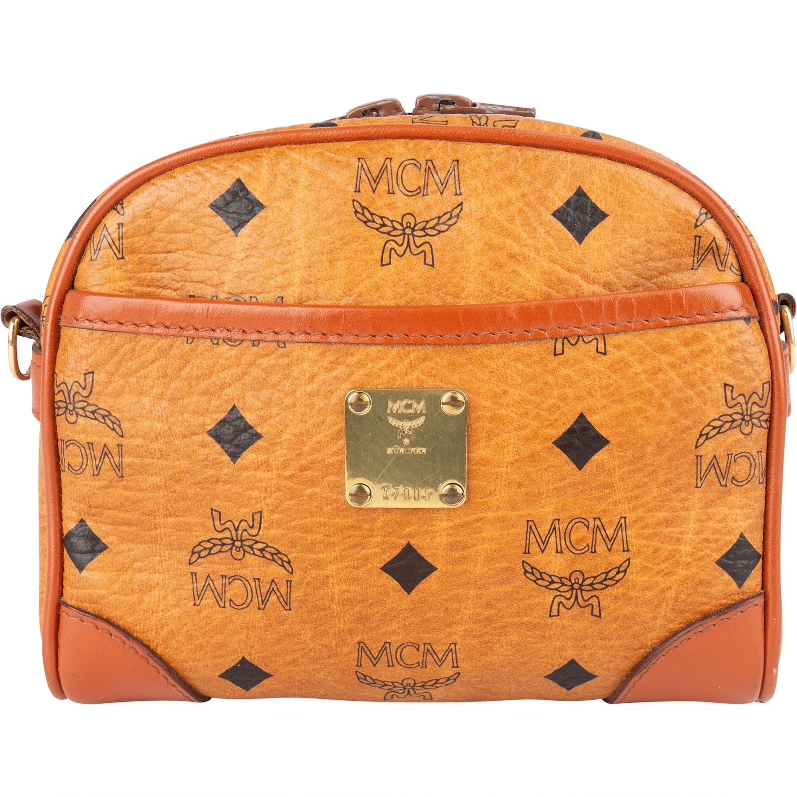 MCM Monogram Vintage Visetos Camera Bag – vintageandkickz