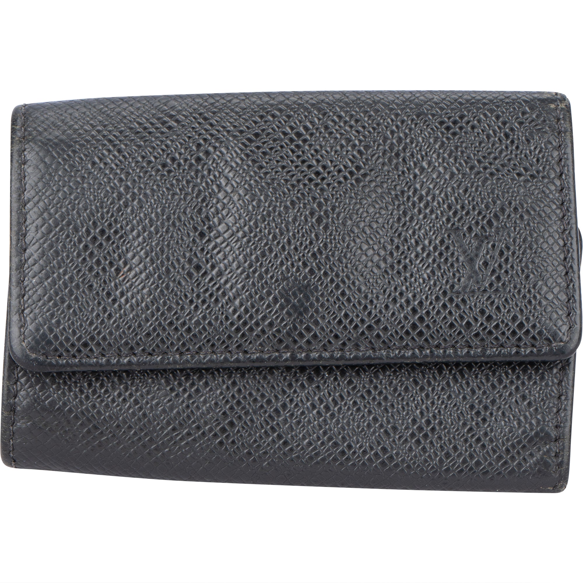 Louis Vuitton Gris Taiga Leather Keyholder – vintageandkickz