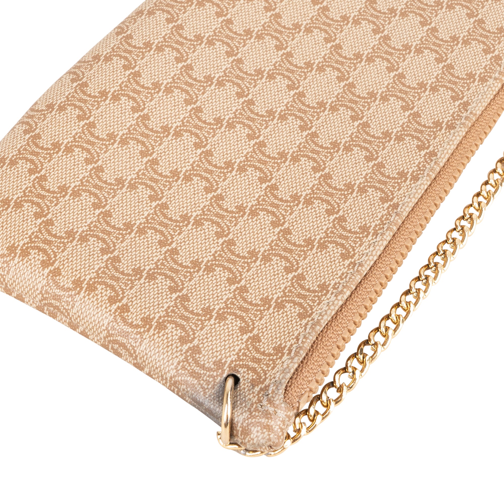 Celine Maccadam Monogram Chain Pouch – vintageandkickz