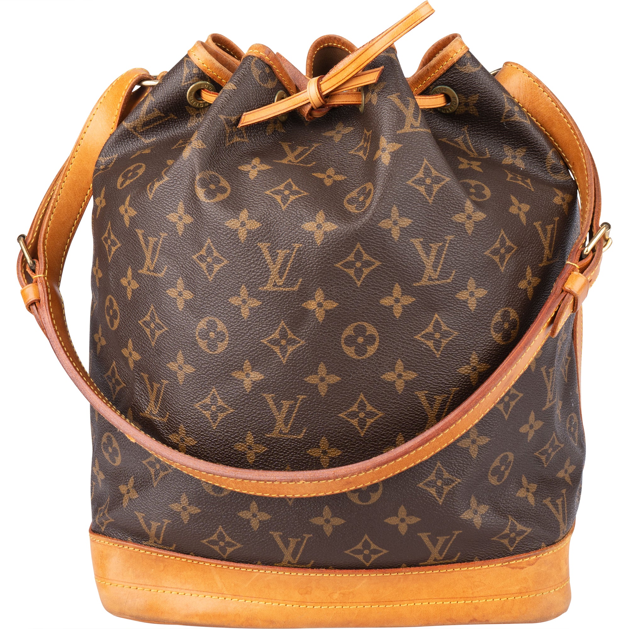 Louis Vuitton Canvas Monogram Sac Noe Grande Shoulder Bag – vintageandkickz